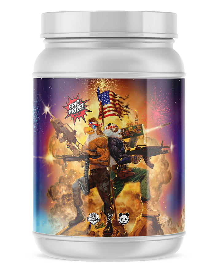 'Merica Labz X PandaSupps First Blood Pre-Workout Collab – TF ...
