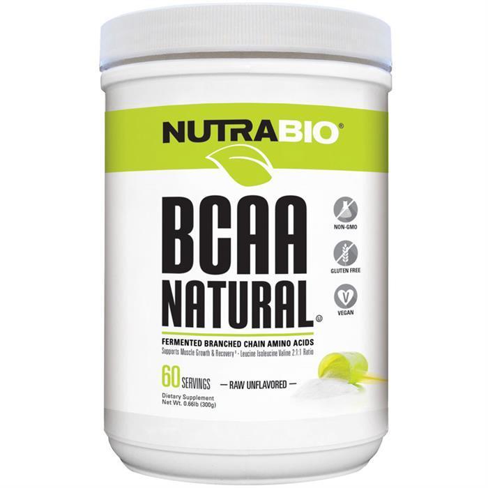 Nutra Bio BCAA Natural – TF Supplements Nutrition Superstore